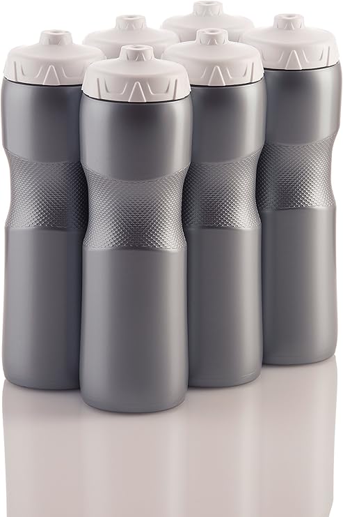 Amazon.com: Jet Stream Sports Squeeze Water Bottle with One-Way Valve ...