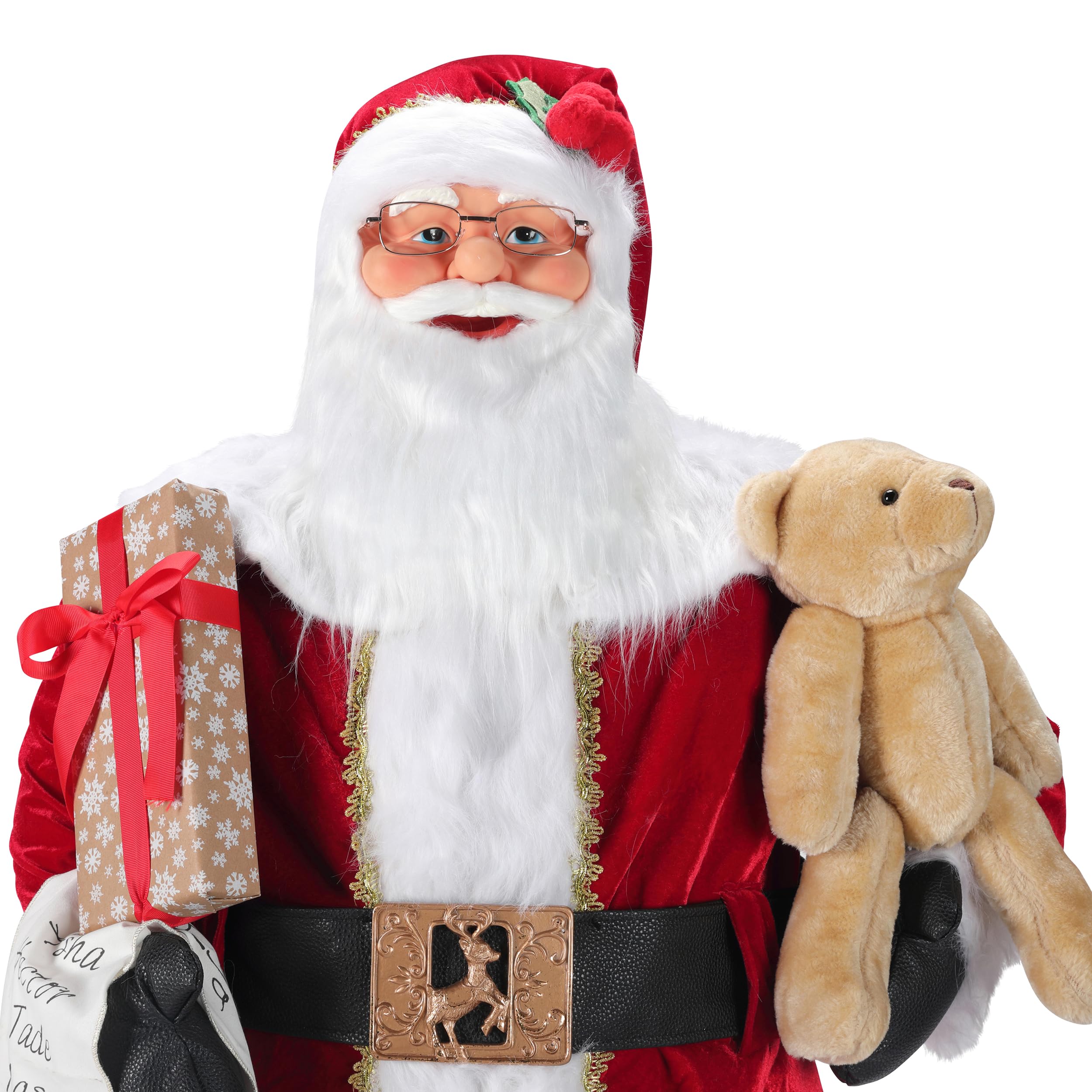 Mua 59" Inch Christmas Life Size Animated Rock Singing and Dancing ...