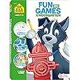 School Zone - Fun and Games Kindergarten Activity Workbook - 320 Pages ...