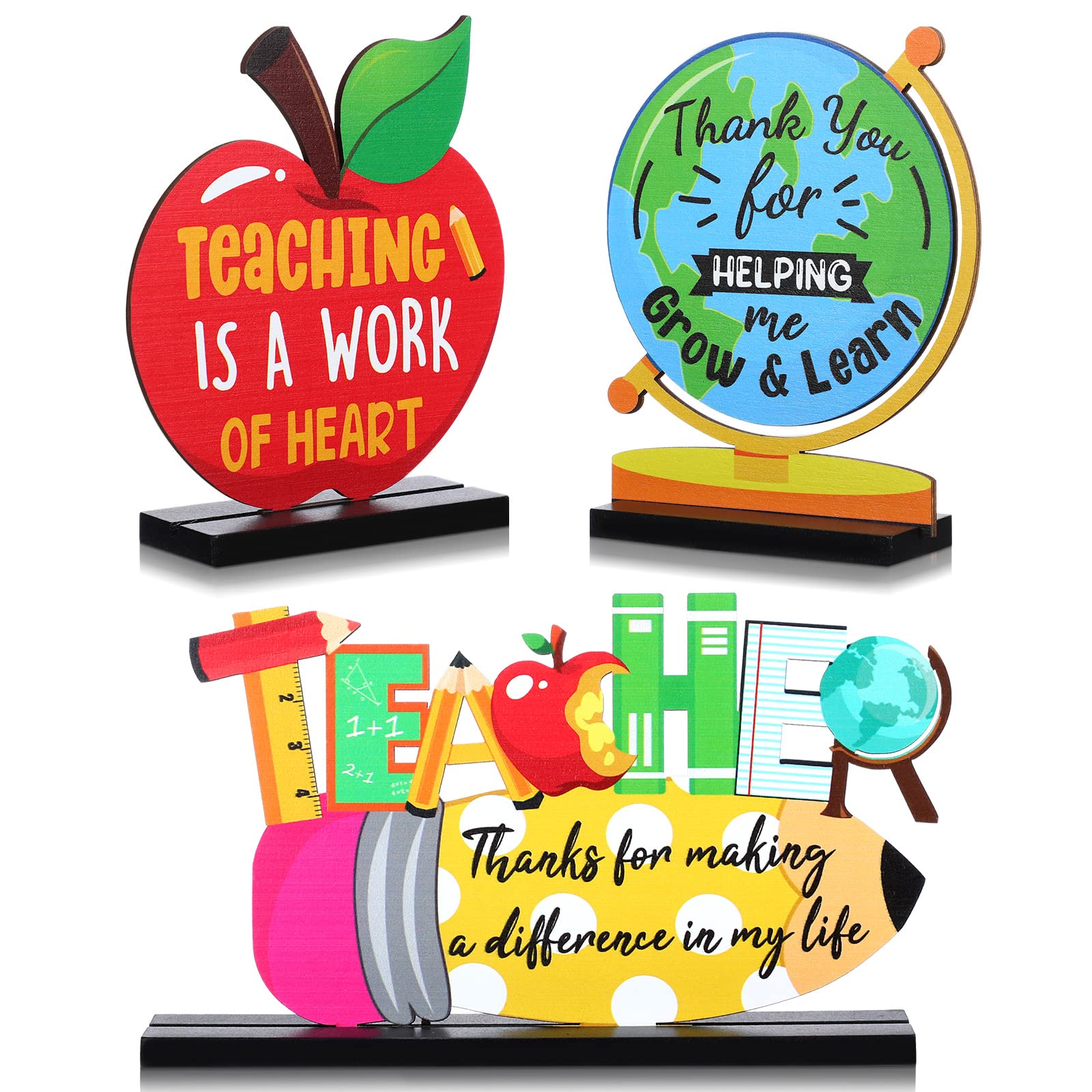 Teacher Appreciation Table Centerpieces Best Teacher Sign Table ...