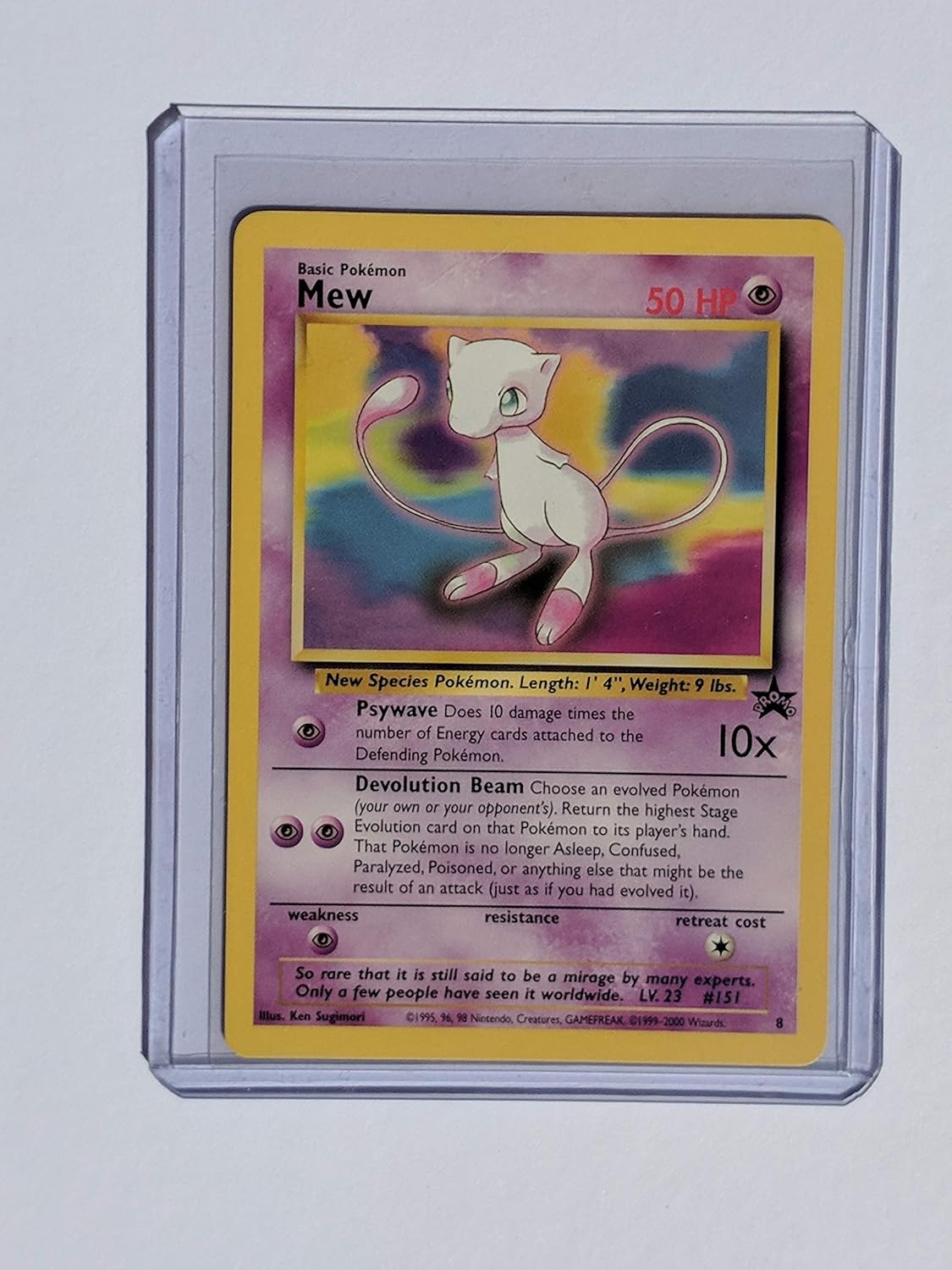 Pokemon Mew #8 Promo Card, Single Cards - Amazon Canada