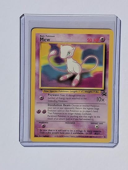 Pokemon Mew #8 Promo Card, Single Cards - Amazon Canada