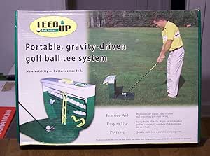 Amazon.com : Teed up Ball Setter/portable, Gravity-drven Golf Ball Tee ...