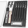 Amazon.com : Mr. Pen- Metal Mechanical Pencil Set with Lead and Eraser ...