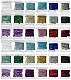 36pcs Premium Rainbow Color Metallic Embroidery Thread Sets ...