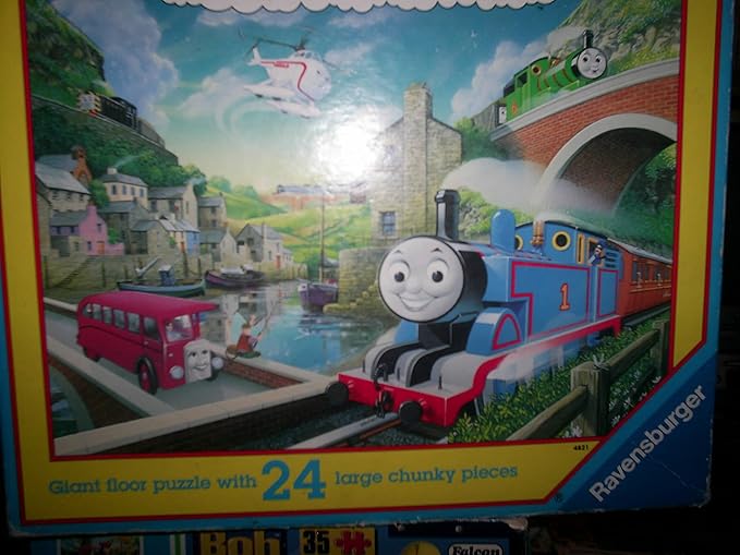 Thomas the Tank Engine 24 Piece Giant Floor Puzzle: Amazon.co.uk: Toys ...