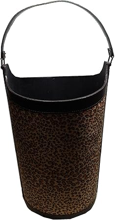 Leopard print storage basket: Amazon.co.uk: Kitchen & Home