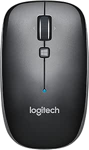 Amazon.com: Logitech M557 Bluetooth Mouse – Wireless Mouse with 1 Year Battery Life, Side-to ...