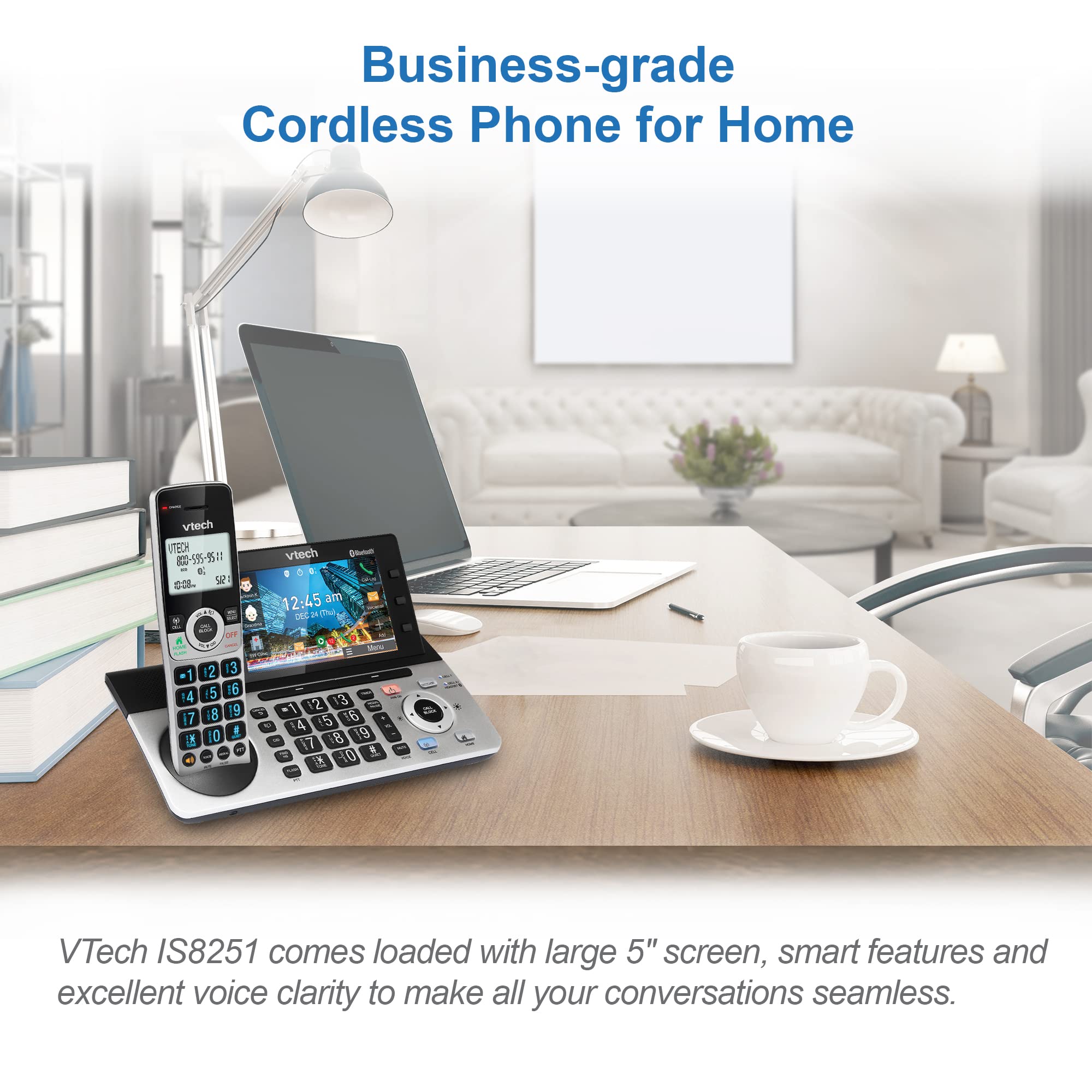 Mua VTech IS8251-3 Business Grade 3-Handset Expandable Cordless Phone ...