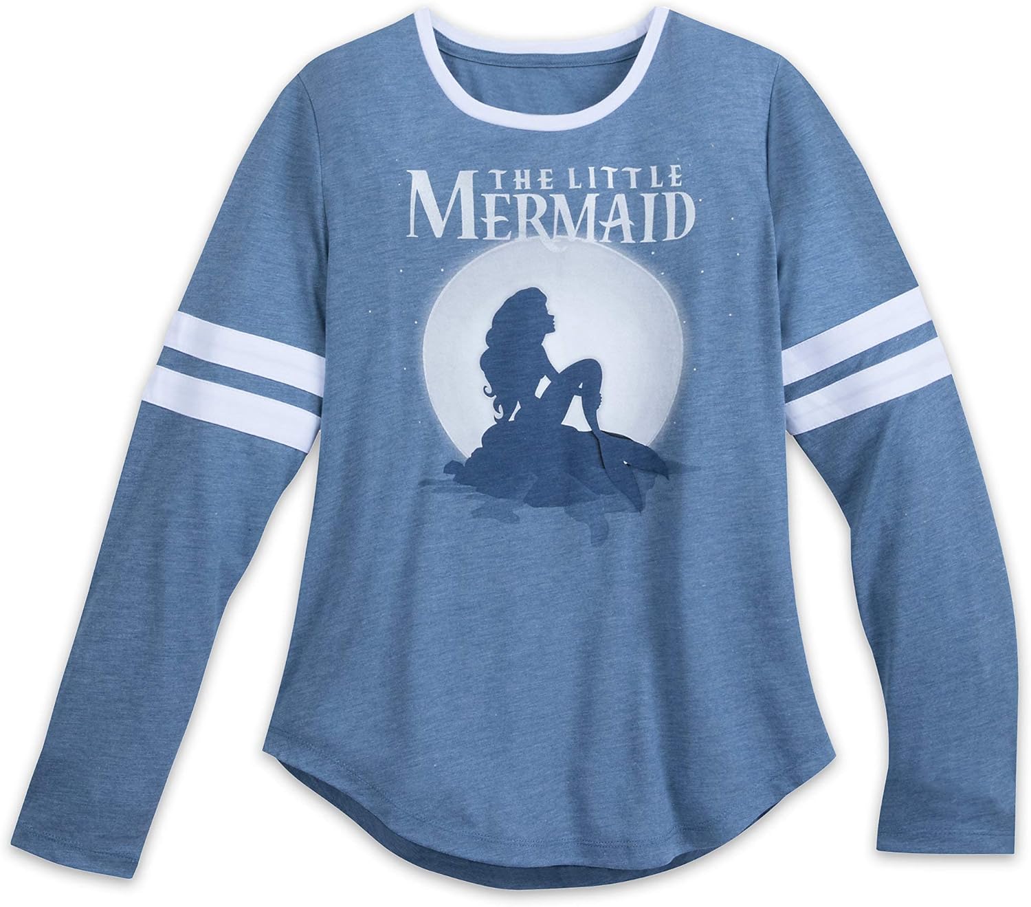 Amazon.com: Disney Ariel Long Sleeve Shirt Women - The Little Mermaid ...