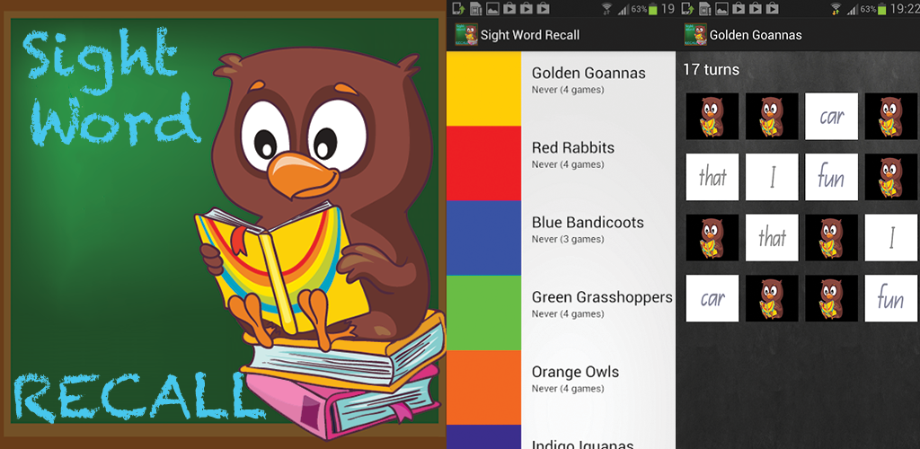 Sight Word Recall:Amazon.com:Appstore for Android