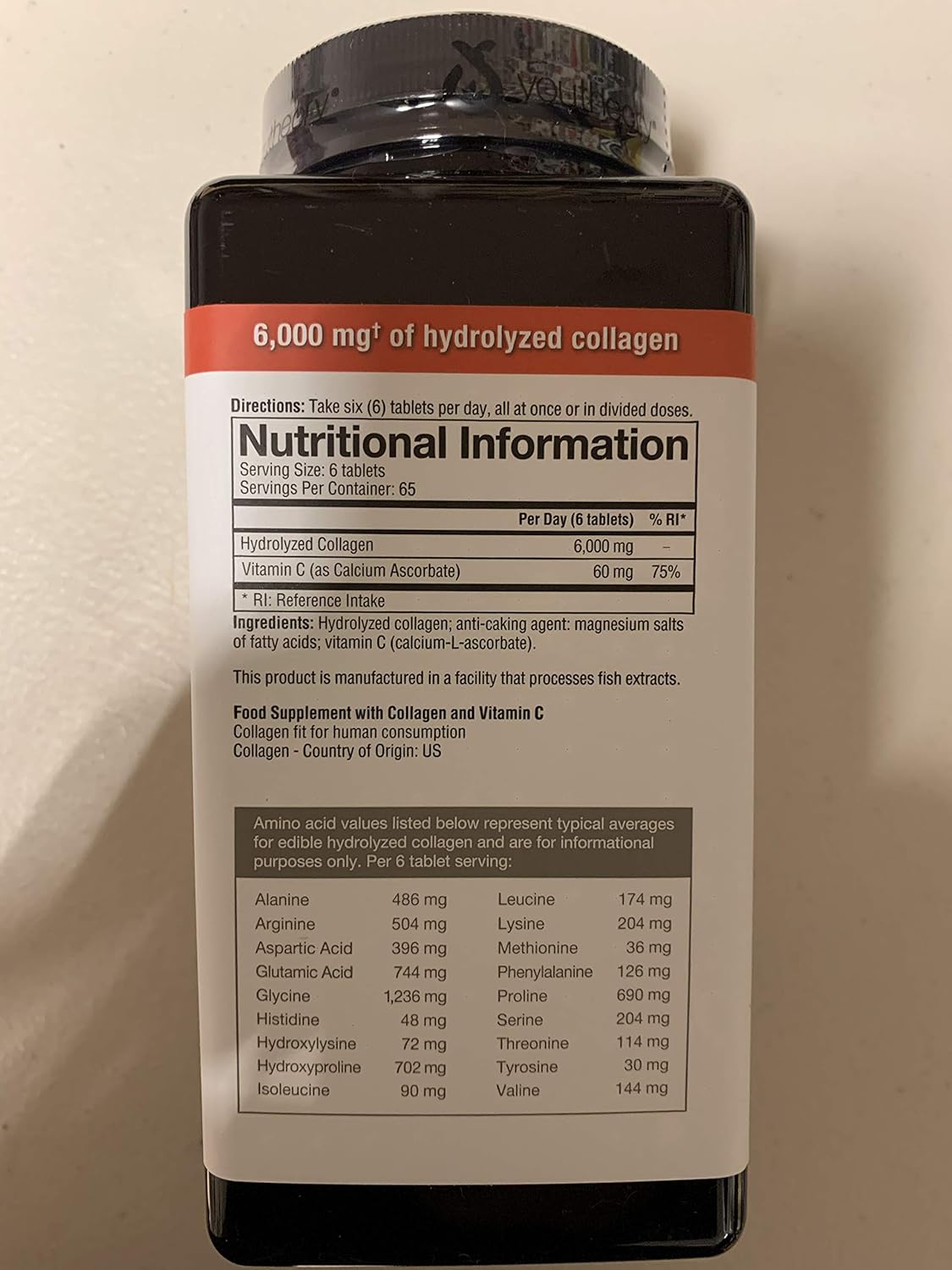 Youtheory Collagen Advanced Formula, 390 Tablets (2 Months Supply ...