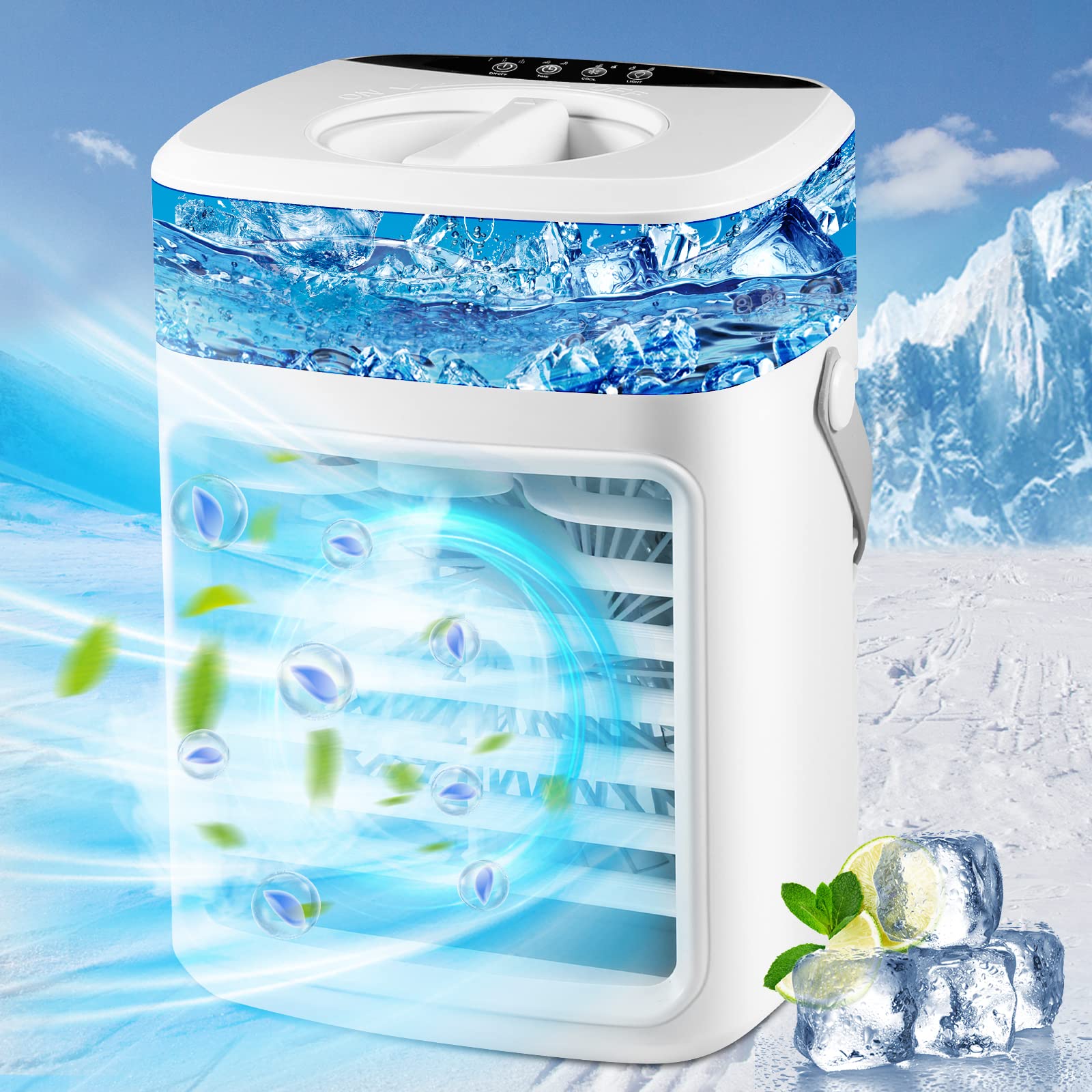 Mua Portable Air Conditioner Fan, Rechargeable Evaporative Air Cooler ...