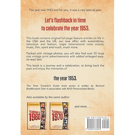Mua Flashback to 1953 - A Time Traveler’s Guide: The original Time-Traveler Flashback book from ...