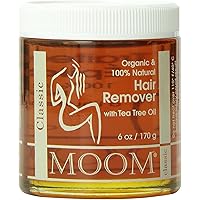 Amazon.com : Moom Organic Sugaring Wax (6 oz.) All-Natural Refill for ...