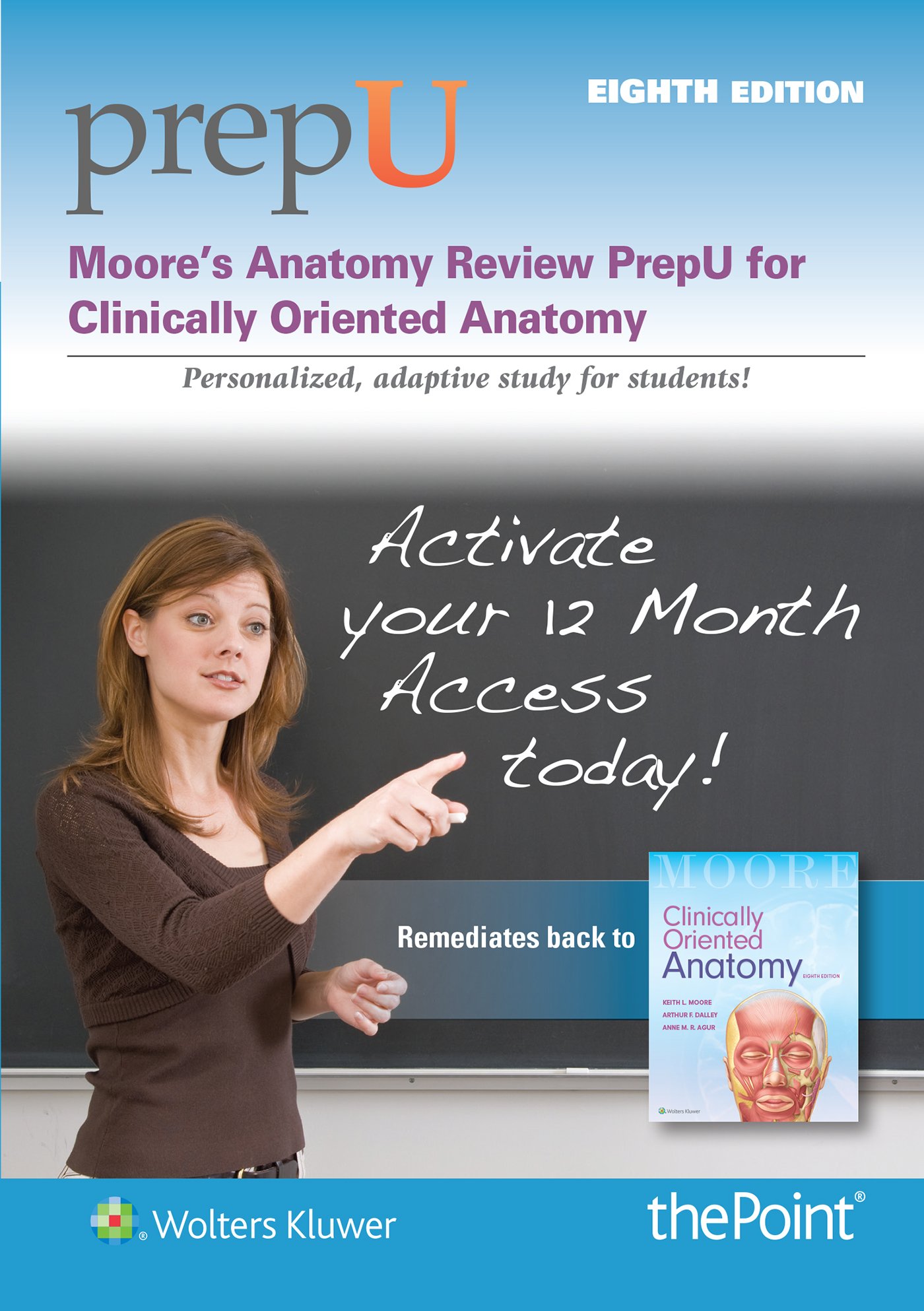 Mua Moore's Anatomy Review PrepU For Clinically Oriented Anatomy Access ...