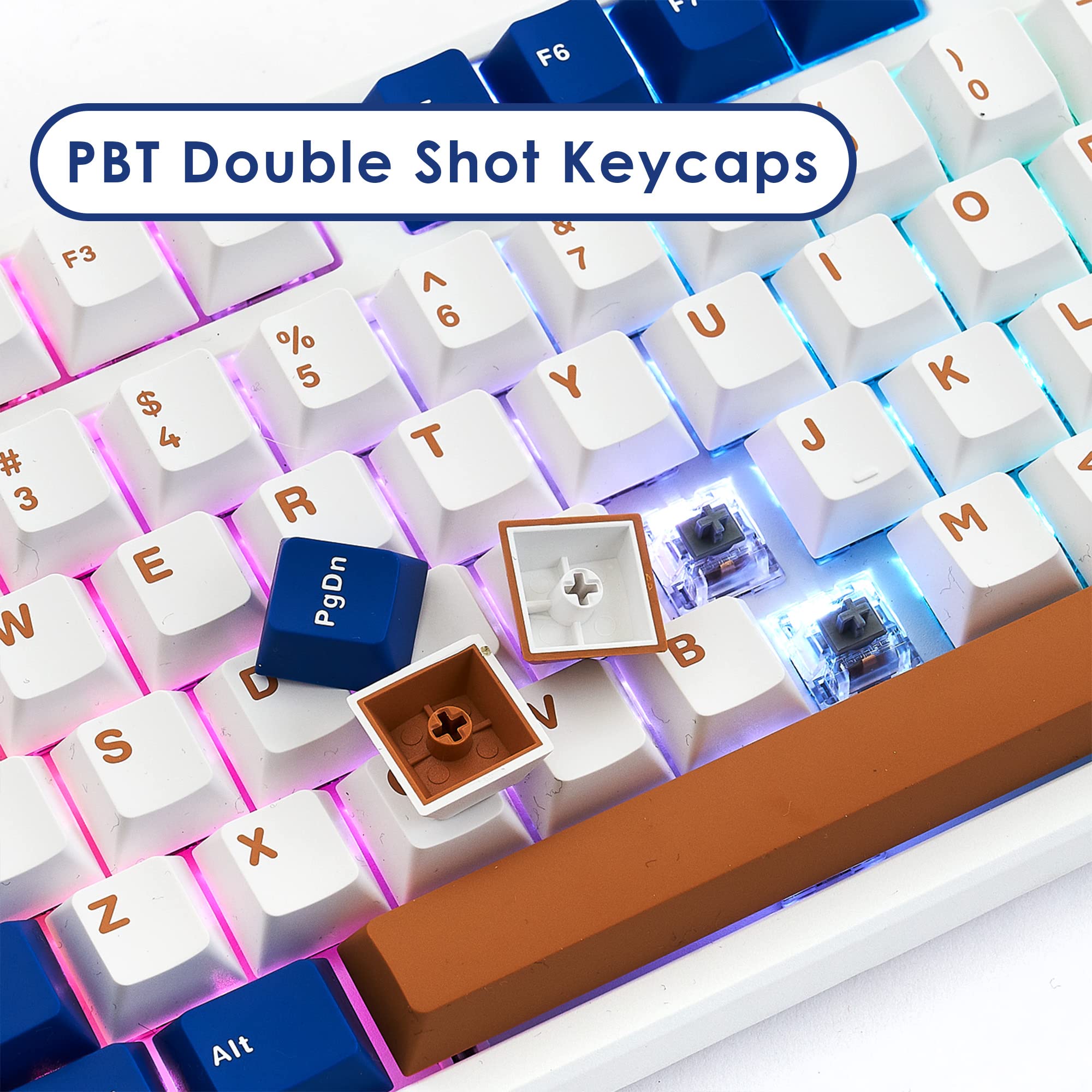 Mua KEYMECHER KS75T 75% Mechanical Keyboard with Volume Knob, Tri-Mode ...