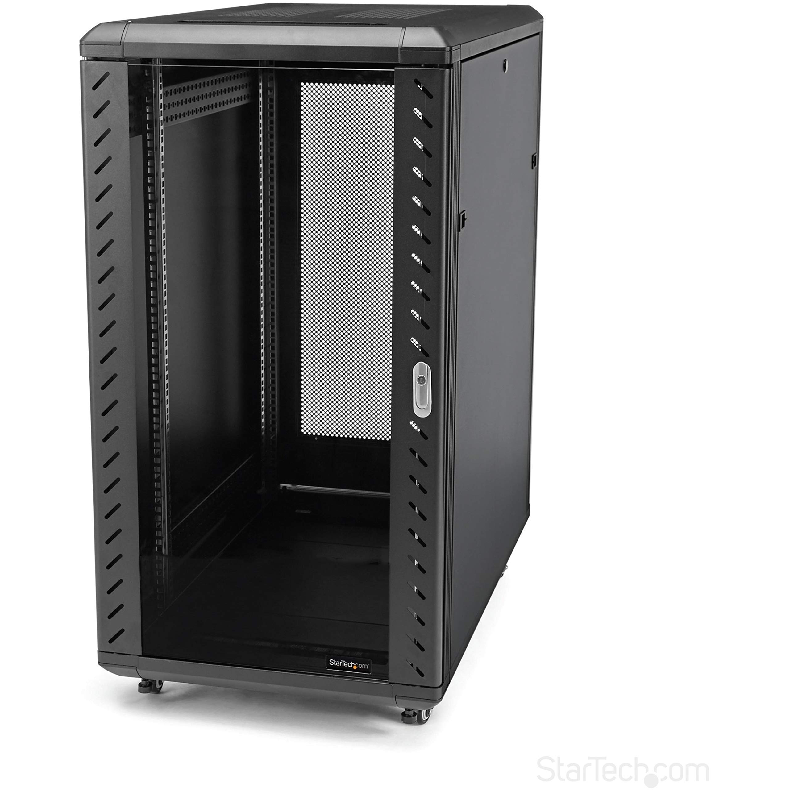 StarTech 22U Server Rack Cabinet With Secure Locking Door 4 Post
