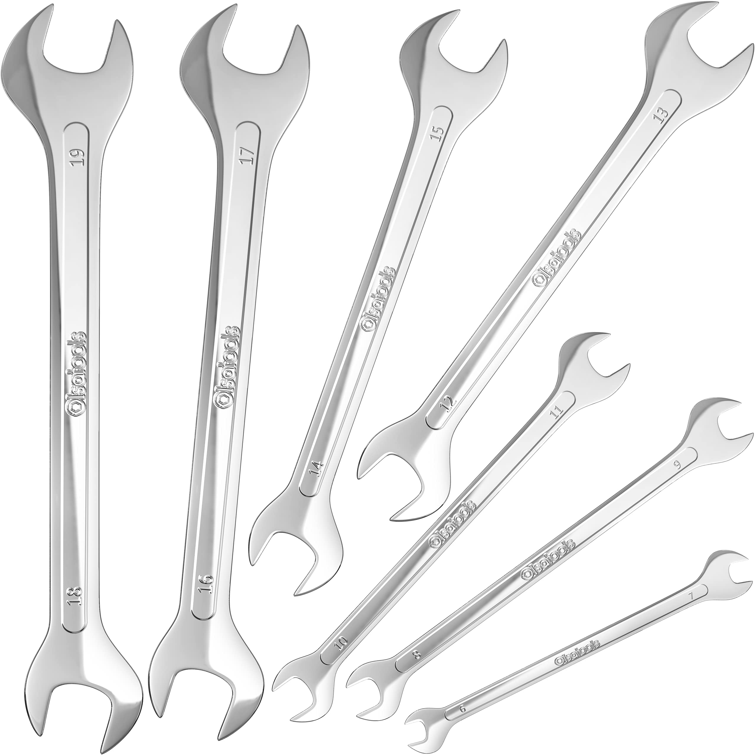 Mua Super-Thin Open End Wrench Set, Metric, Professional Grade, 7-Piece ...