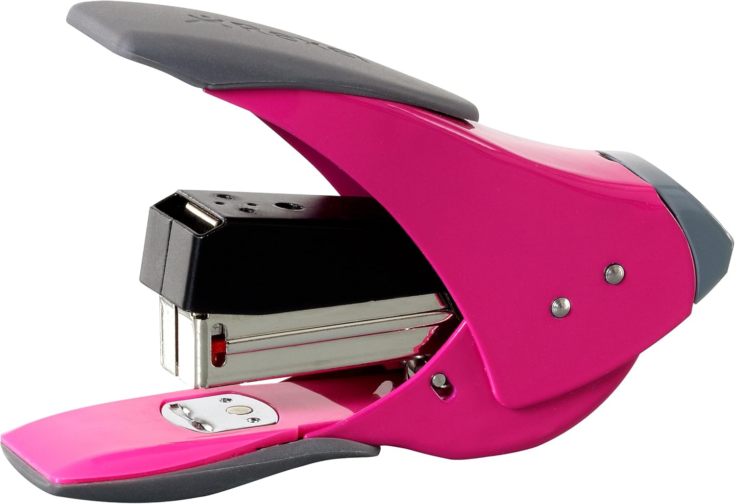 Rexel Easy Touch 20 Quarter Strip Stapler 18mm Throat Depth Pink (20 ...