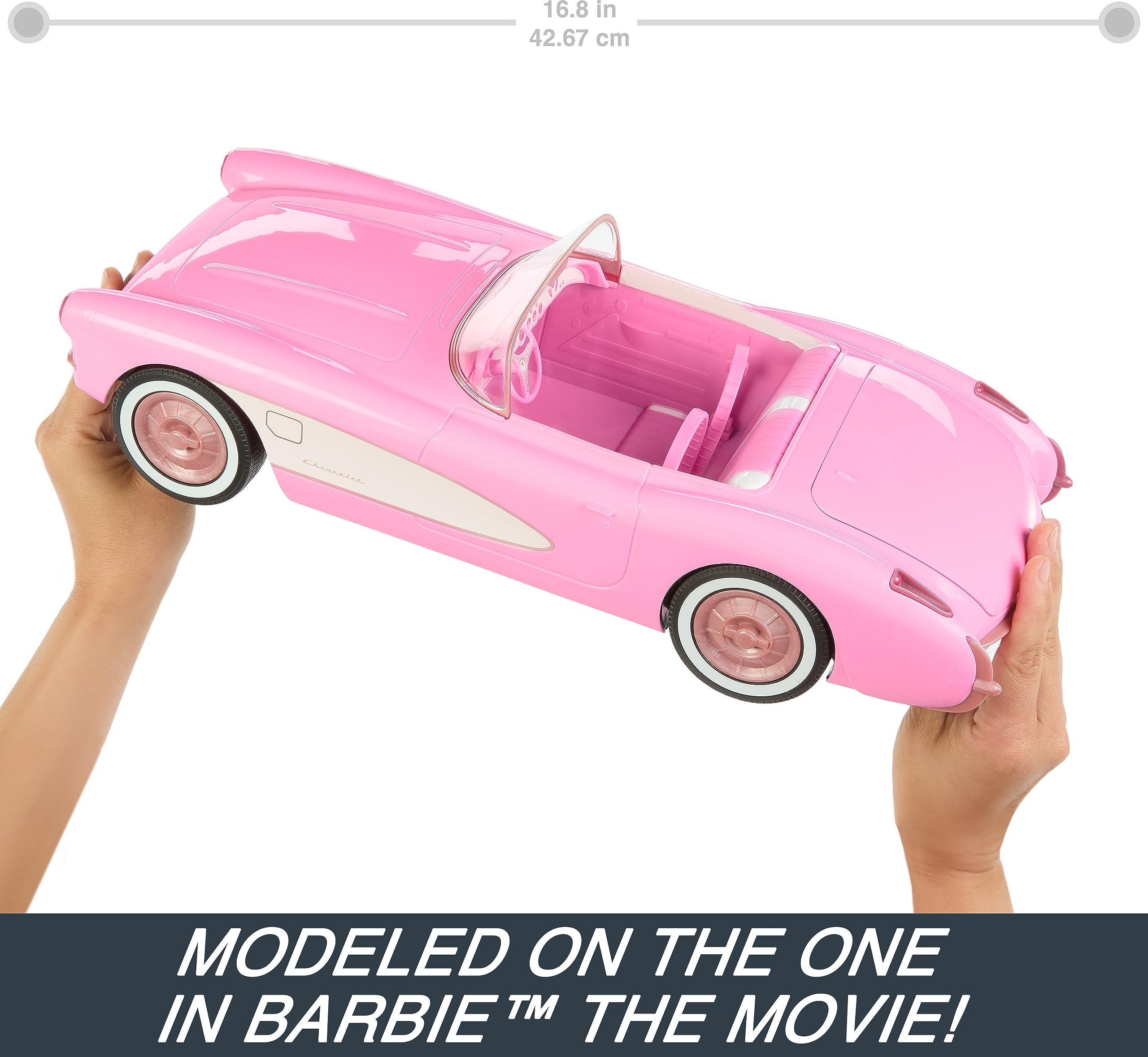 Mua Barbie RC Corvette from Barbie The Movie, Full-Function Remote ...