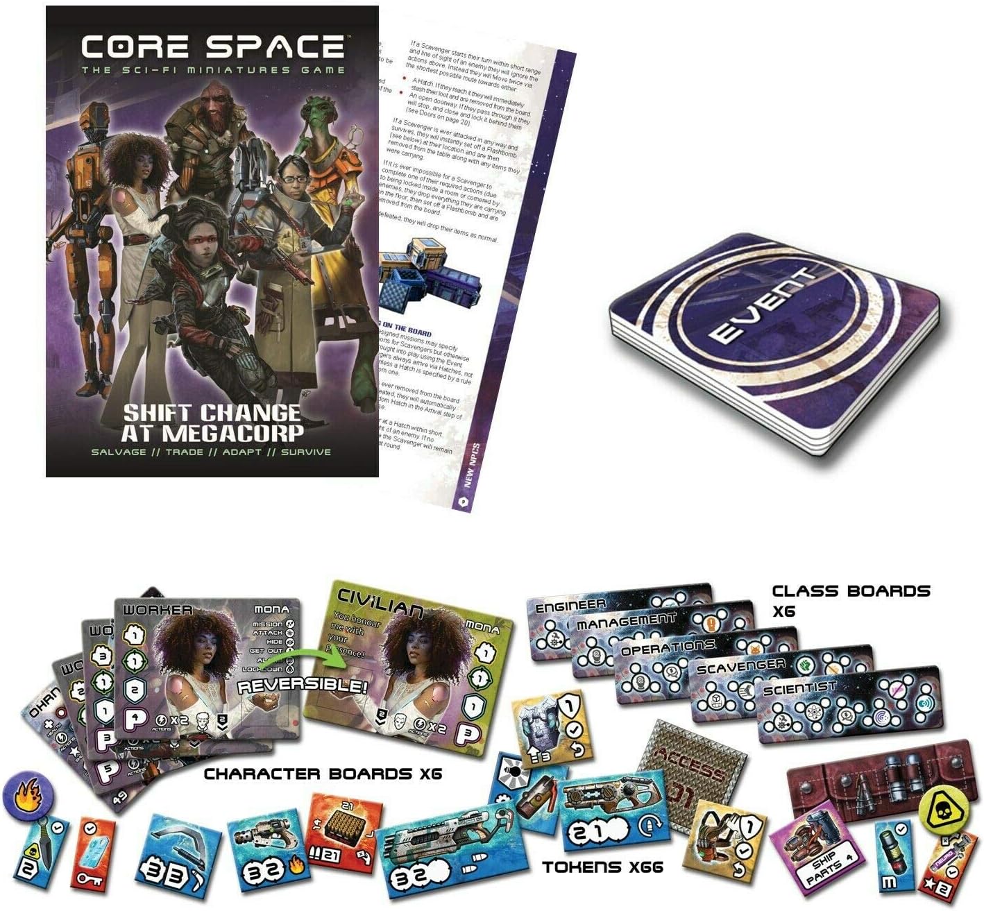 Battle Systems BSGCSE010 Core Space Shift Change at MegaCorp – BigaMart