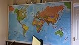 Maps International - World Map - Front Sheet Lamination - 84.1cm (w) x ...