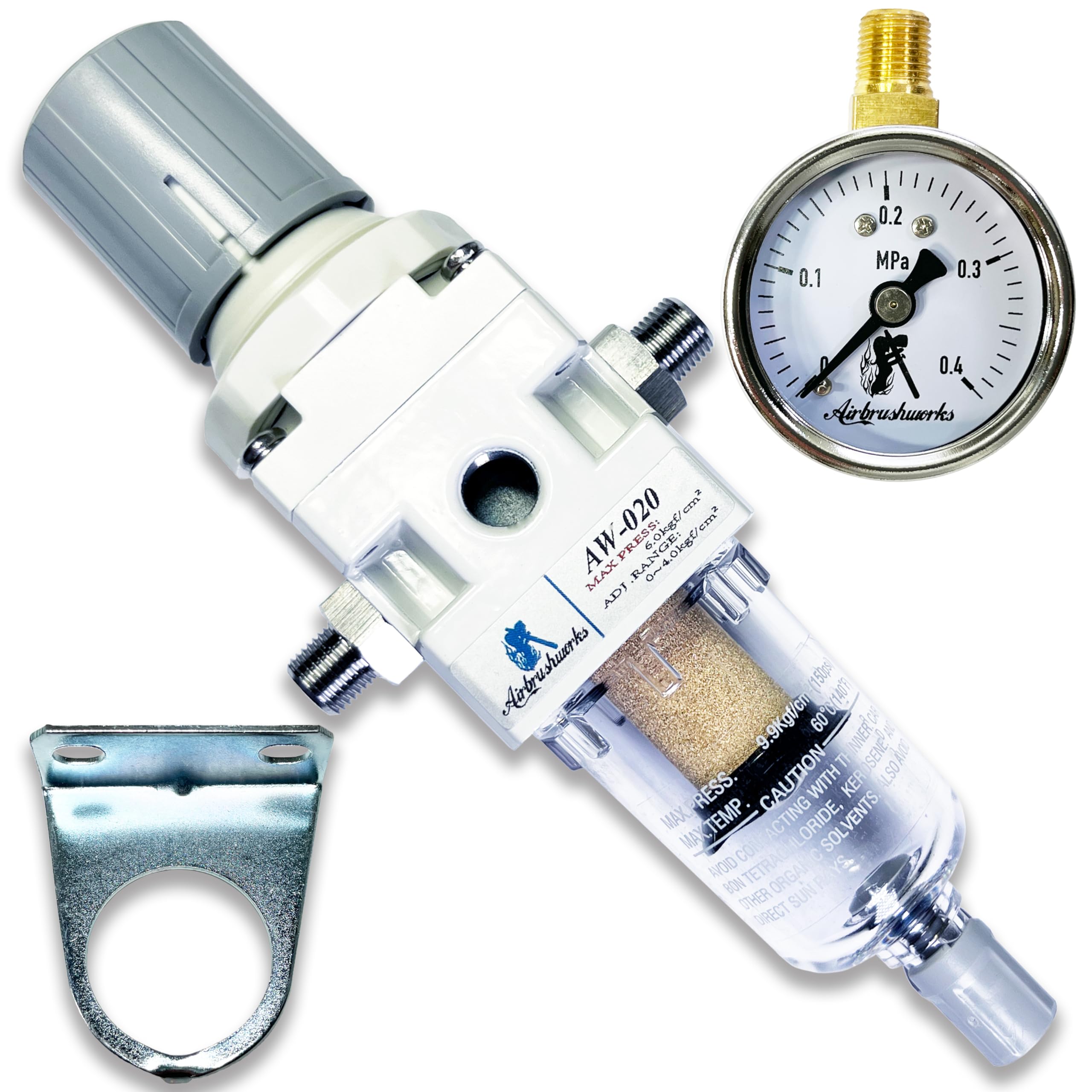 Mua Airbrush Works AW-020 Air Regulator for Airbrushes, Filter ...