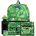 Amazon.com | Marvel Comics Backpack Set | Hulk Backpack And Lunch Bag ...