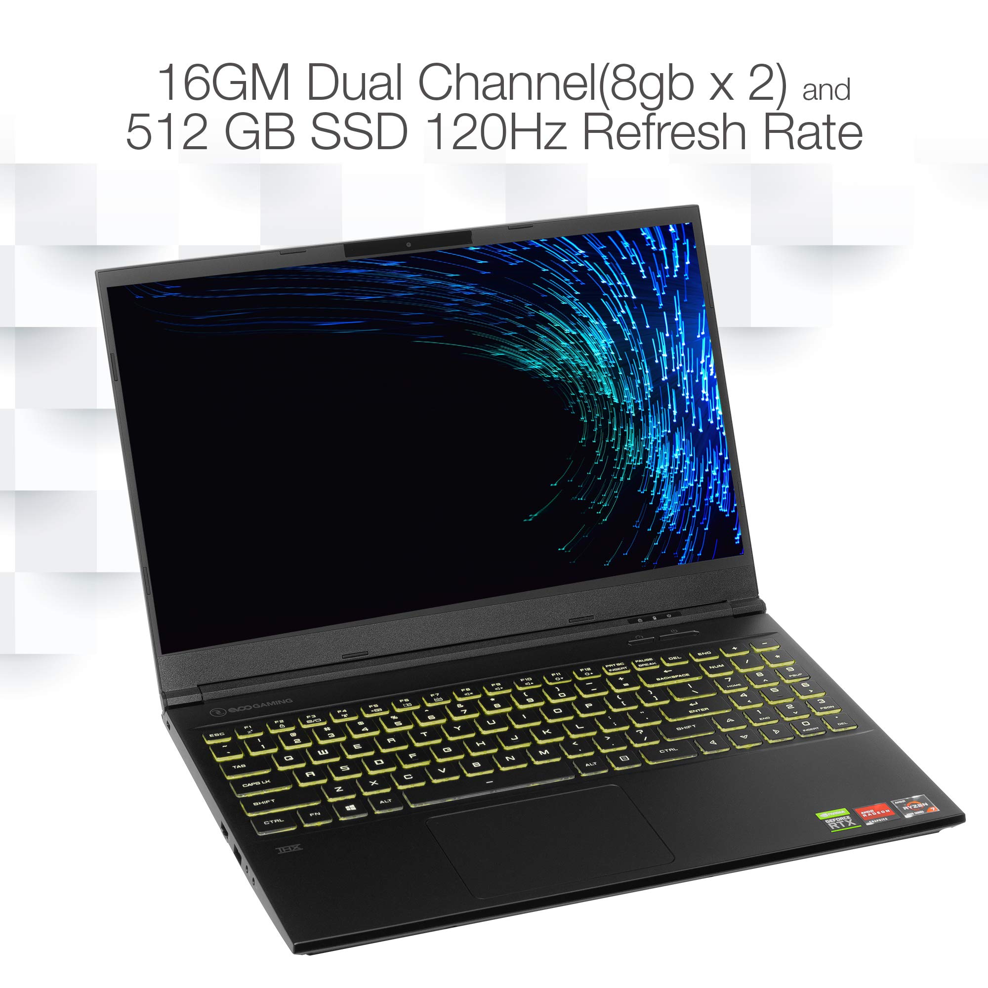 Mua Evoo Gaming 15.6” Laptop, FHD, 120Hz, AMD Ryzen 7 4800H Processor ...