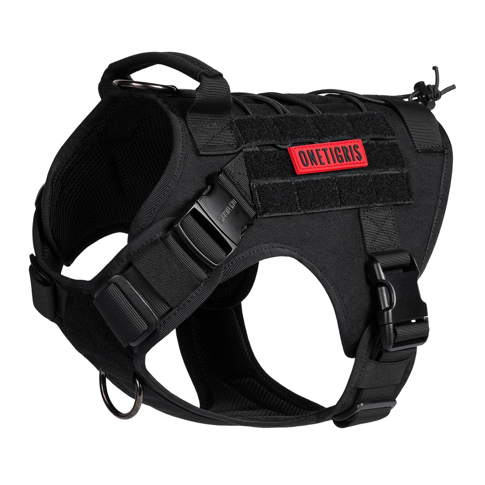 OneTigris Tactical Dog Harness Vest with Handle, Military Dog Harness ...