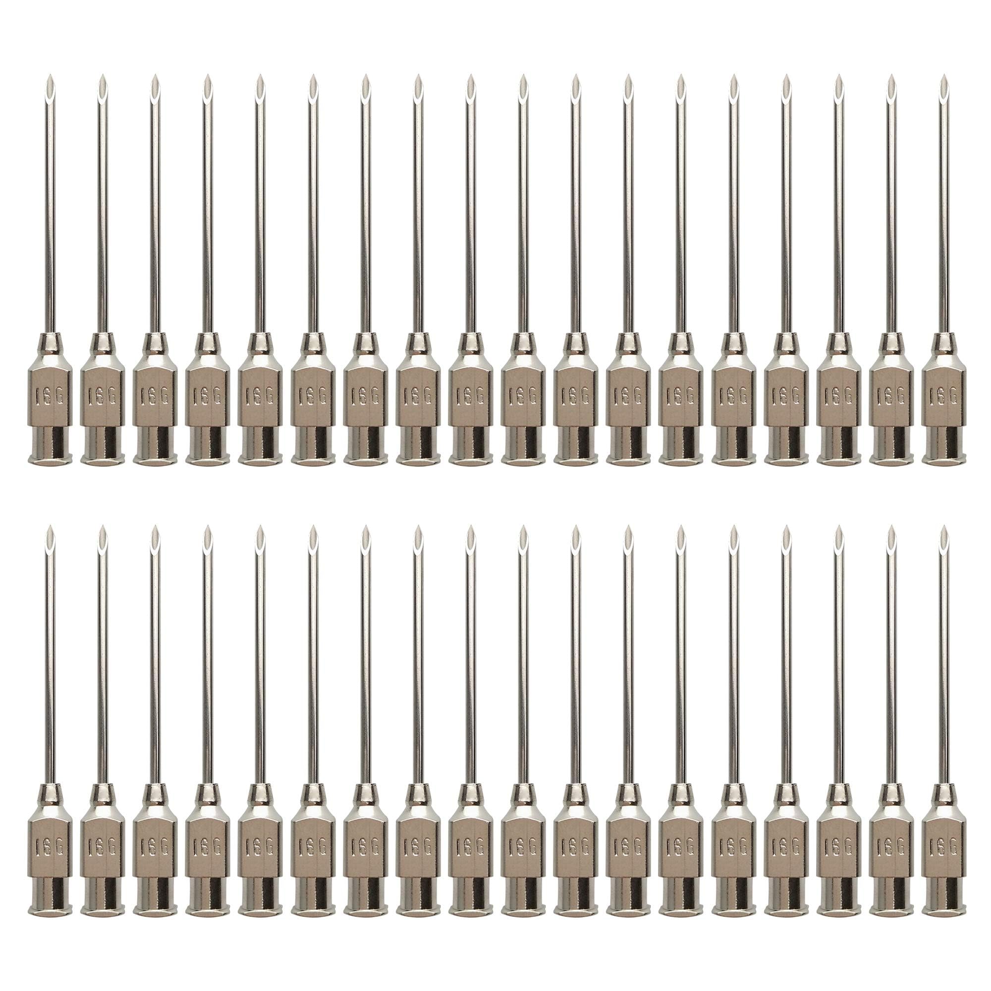 Mua 24PACK 16G 16-40mm Dispensing Needle with Luer Lock/Veterinary ...