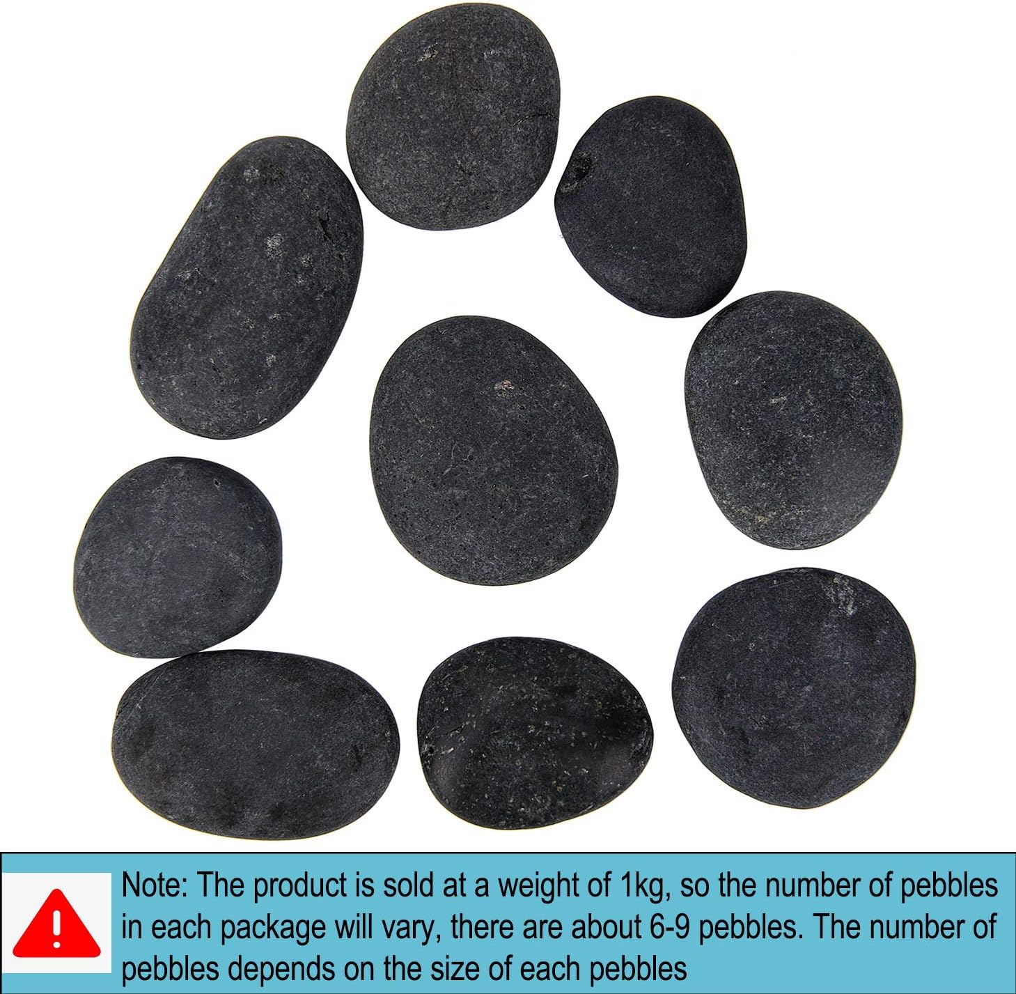 Rocks For Painting FANTIAN 40 Lbs Garden Rocks Pebbles, 2-3 Inch ...