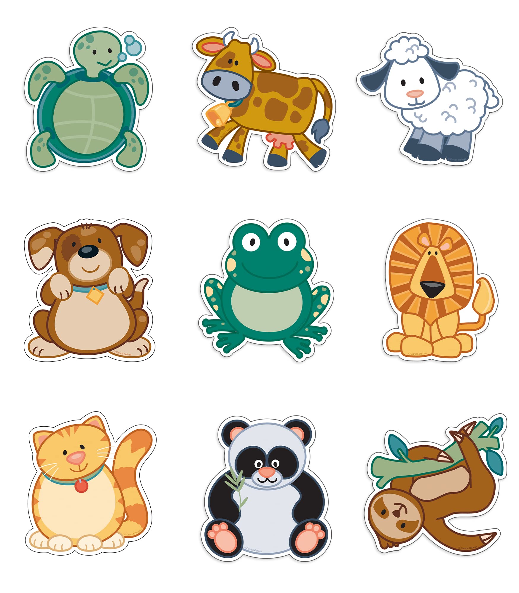Mua Carson Dellosa 150-Piece Zoo Animal Bulletin Board Cutouts, Animal ...
