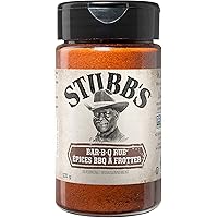 Stubb's, Spice Rub Seasoning, BBQ, 131g : Amazon.ca: Grocery & Gourmet Food
