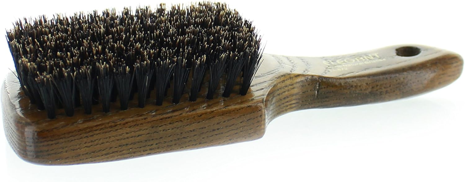 Elegant Brushes Ash Wood Club 100% Boar Brush, 3.4 Ounce by Elegant ...