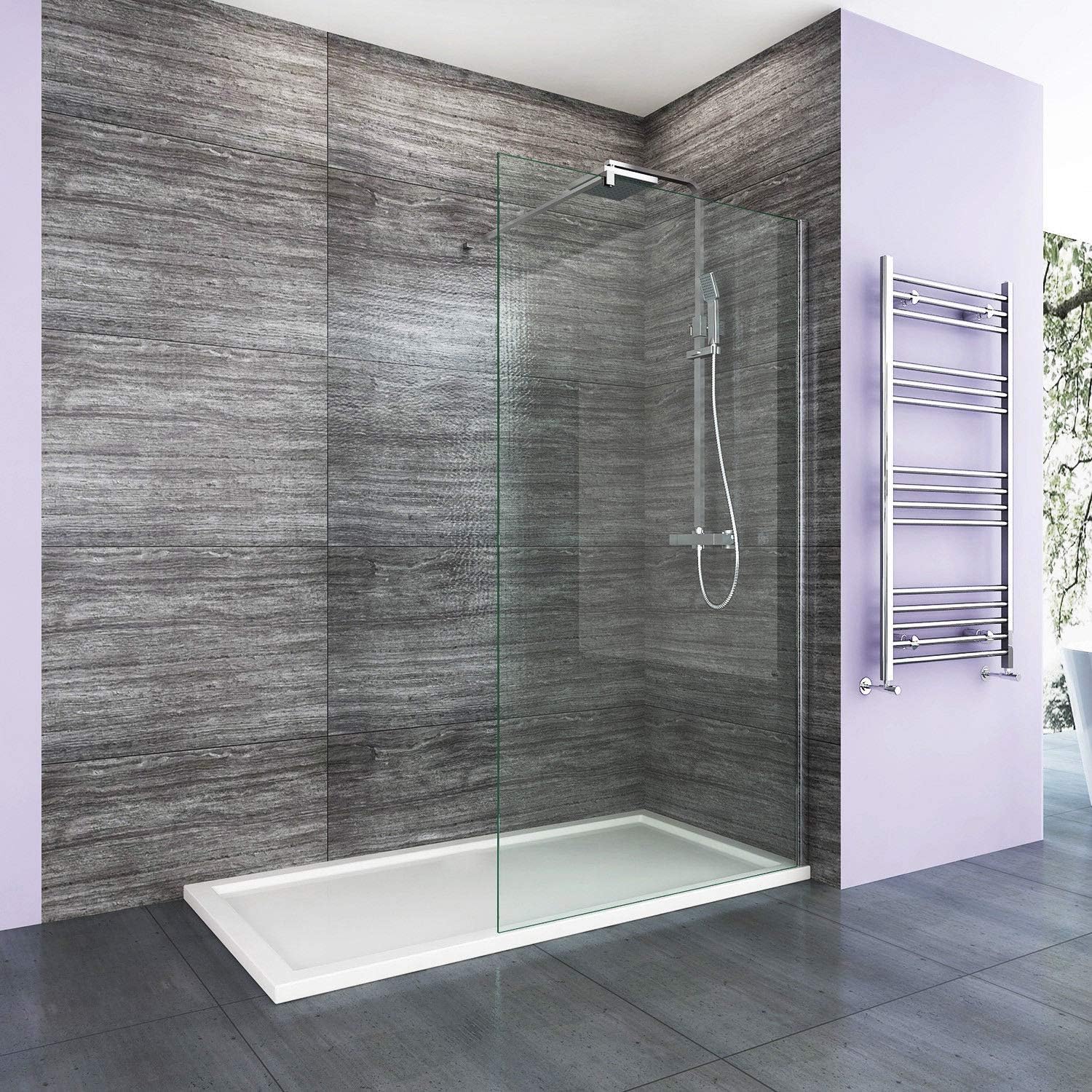1800 X 800 Mm Walk In Shower Enclosure Stone Tray Amazon co uk DIY 1800 X 800 Mm Walk In Shower Enclosure Stone Tray Amazon co uk DIY