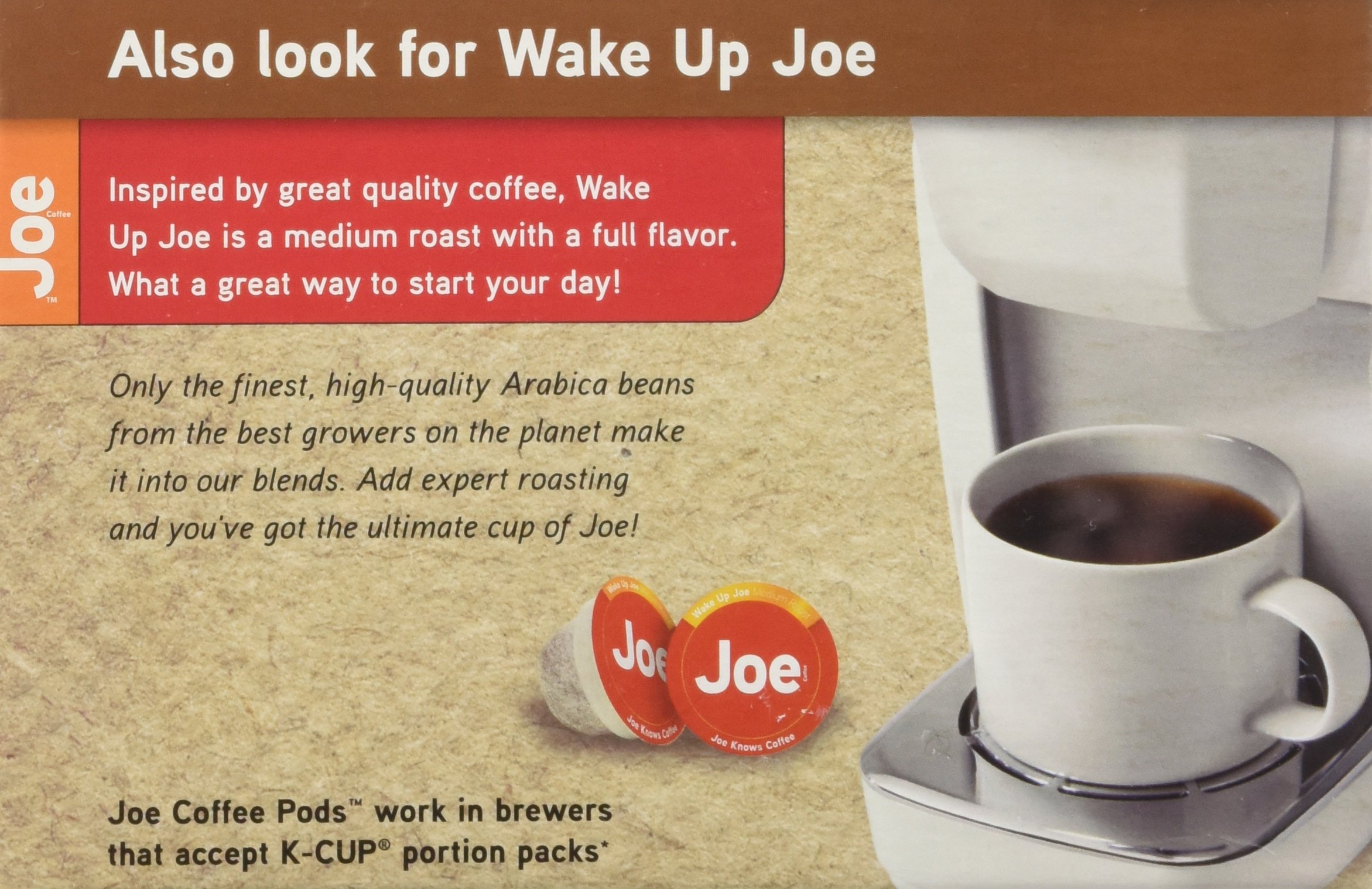 Joe Wake up Joe K-cups 12 Pods/box (Pack of 2): Amazon.com: Grocery ...