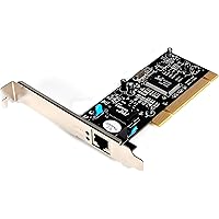 Amazon.com: StarTech.com 1 Port PCI 10/100/1000 32 Bit Gigabit Ethernet Network Adapter Card ...