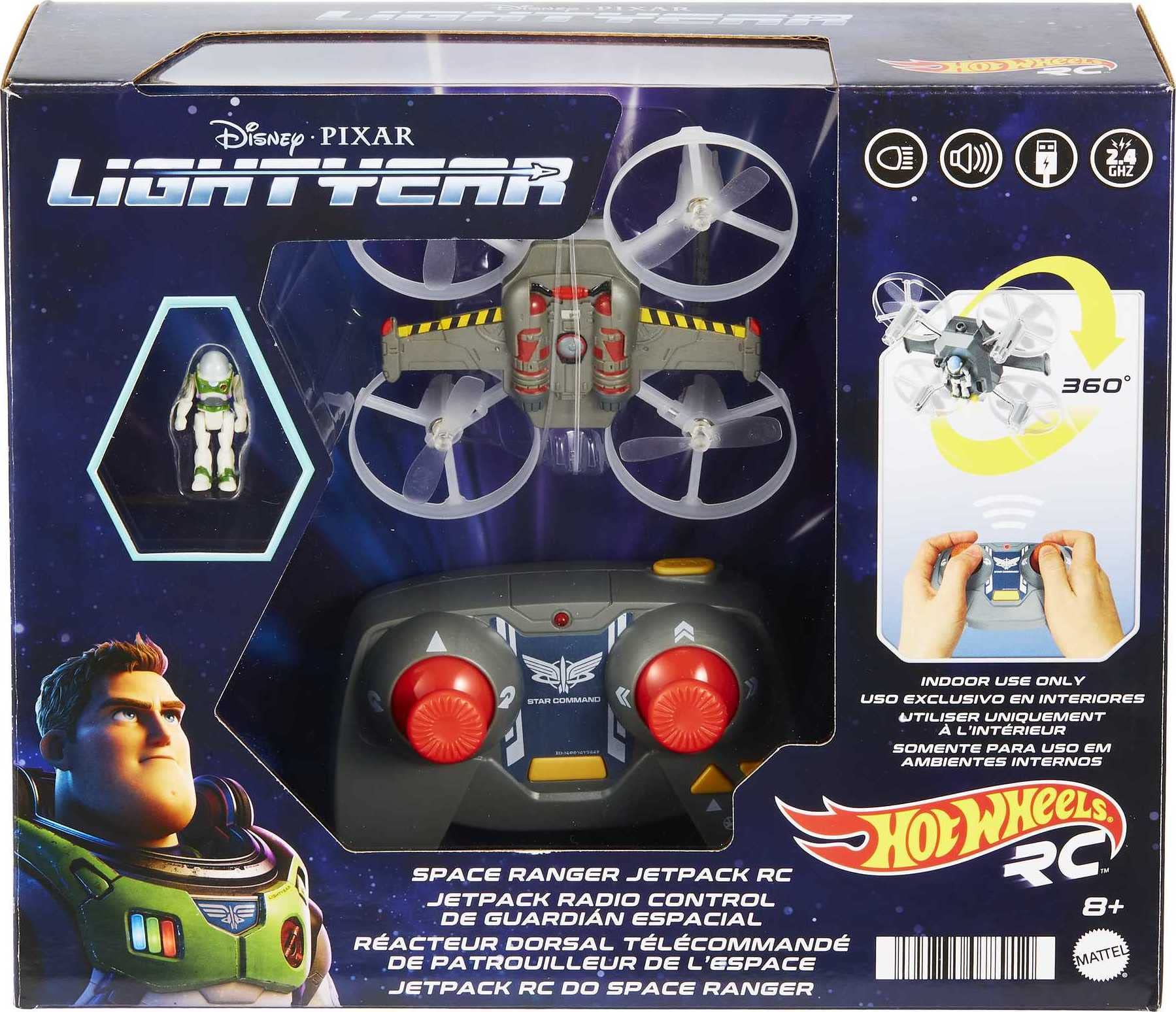 Mua Hot Wheels RC Space Ranger Jetpack & Buzz Lightyear Figure, Remote ...