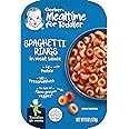 Amazon.com : Gerber Lil' Meals Spaghetti Rings in Meat Sauce Toddler ...