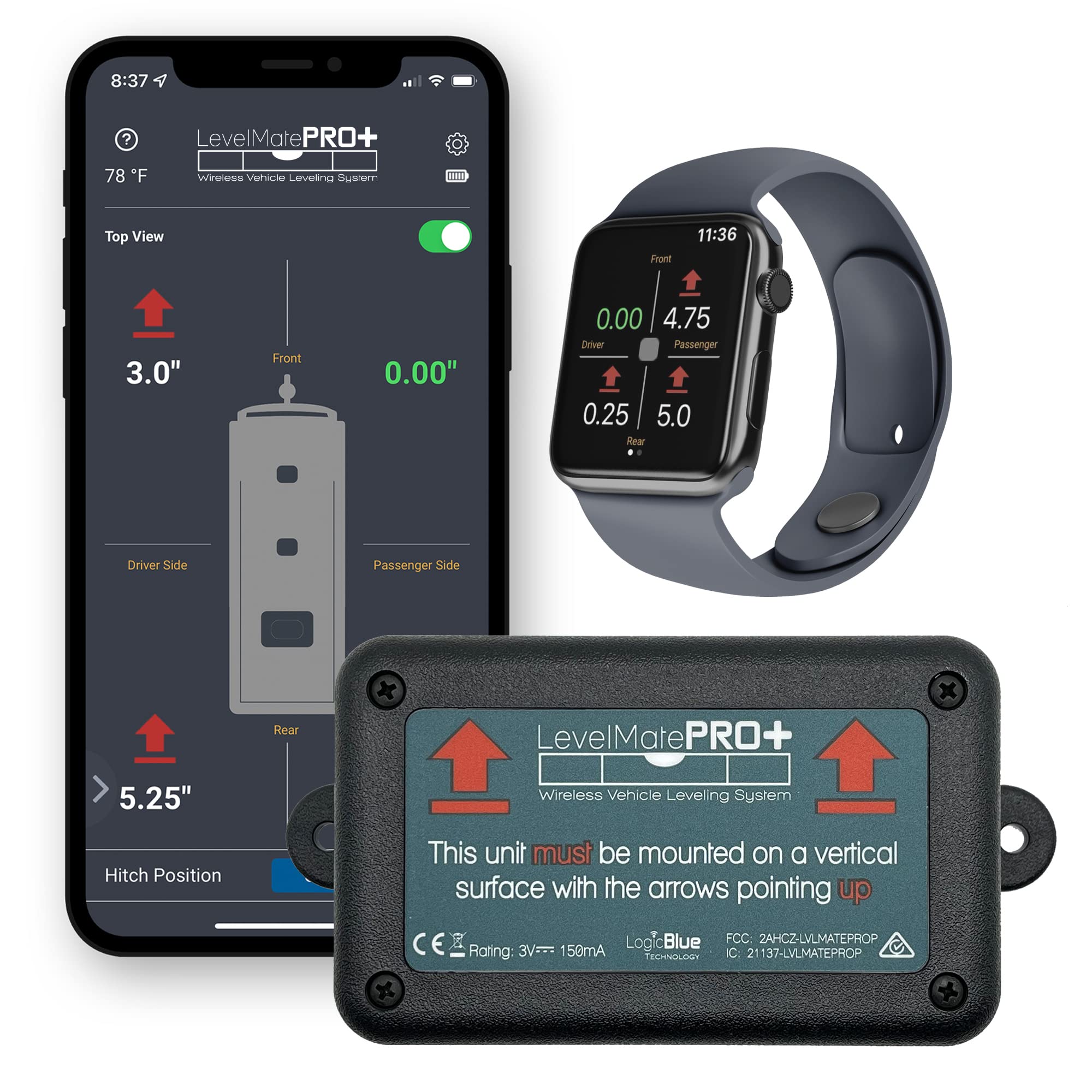 Mua LogicBlue Technology LevelMatePRO+ Wireless RV Leveling System ...