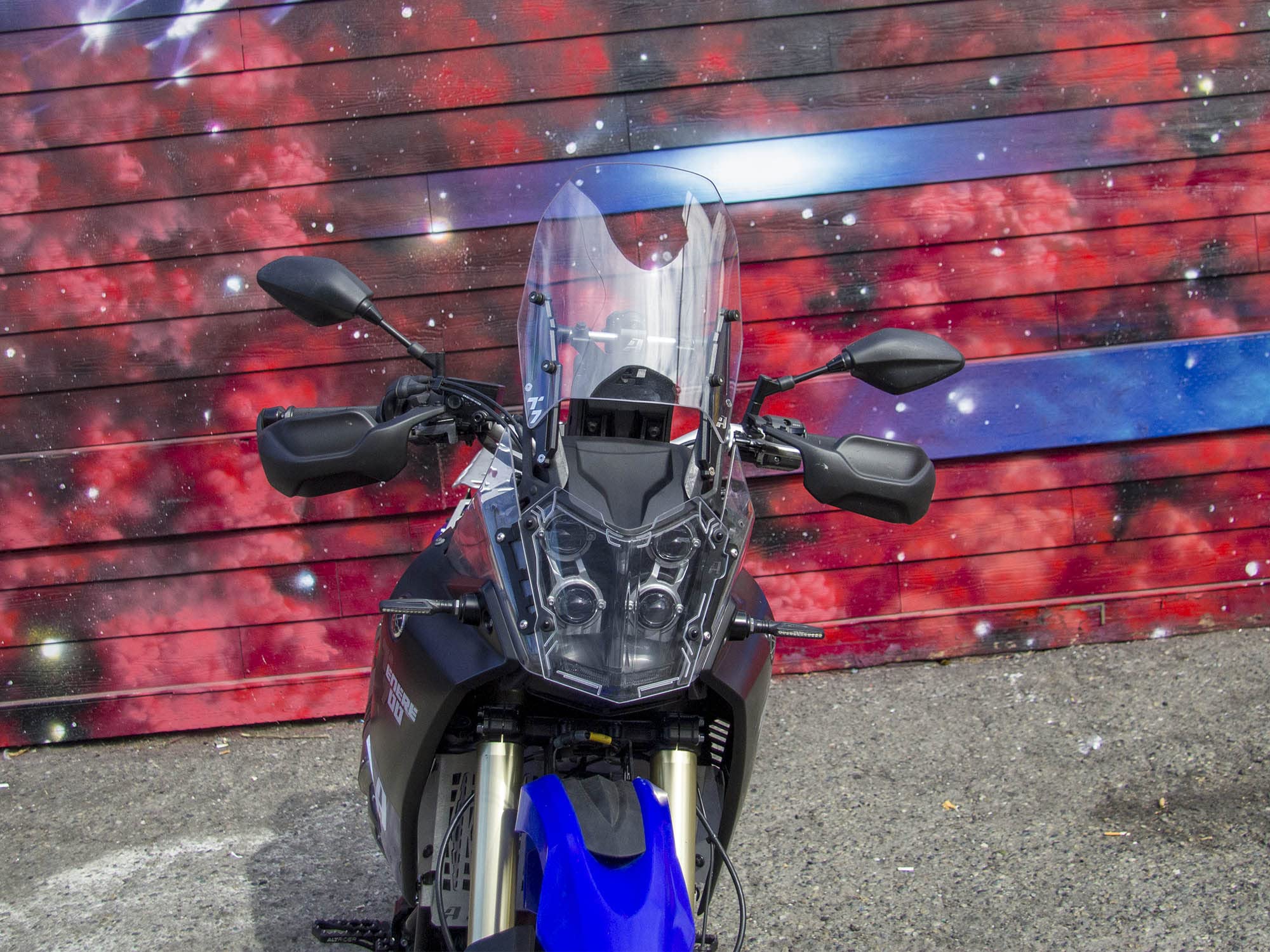 AltRider Adjustable Windscreen Risers Compatible With Yamaha Tenere 700 ...