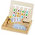 Amazon.com: Play Brainy Shape and Color Matching Puzzle for Toddlers ...