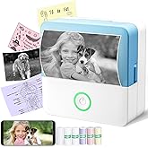 Amazon.com : Memolife M02L Mini Printer Sticker Maker - Inkless Printer ...