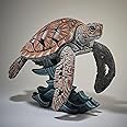 Amazon.com: Enesco Edge Sculpture Sea Turtle on Wave Animal Figurine ...