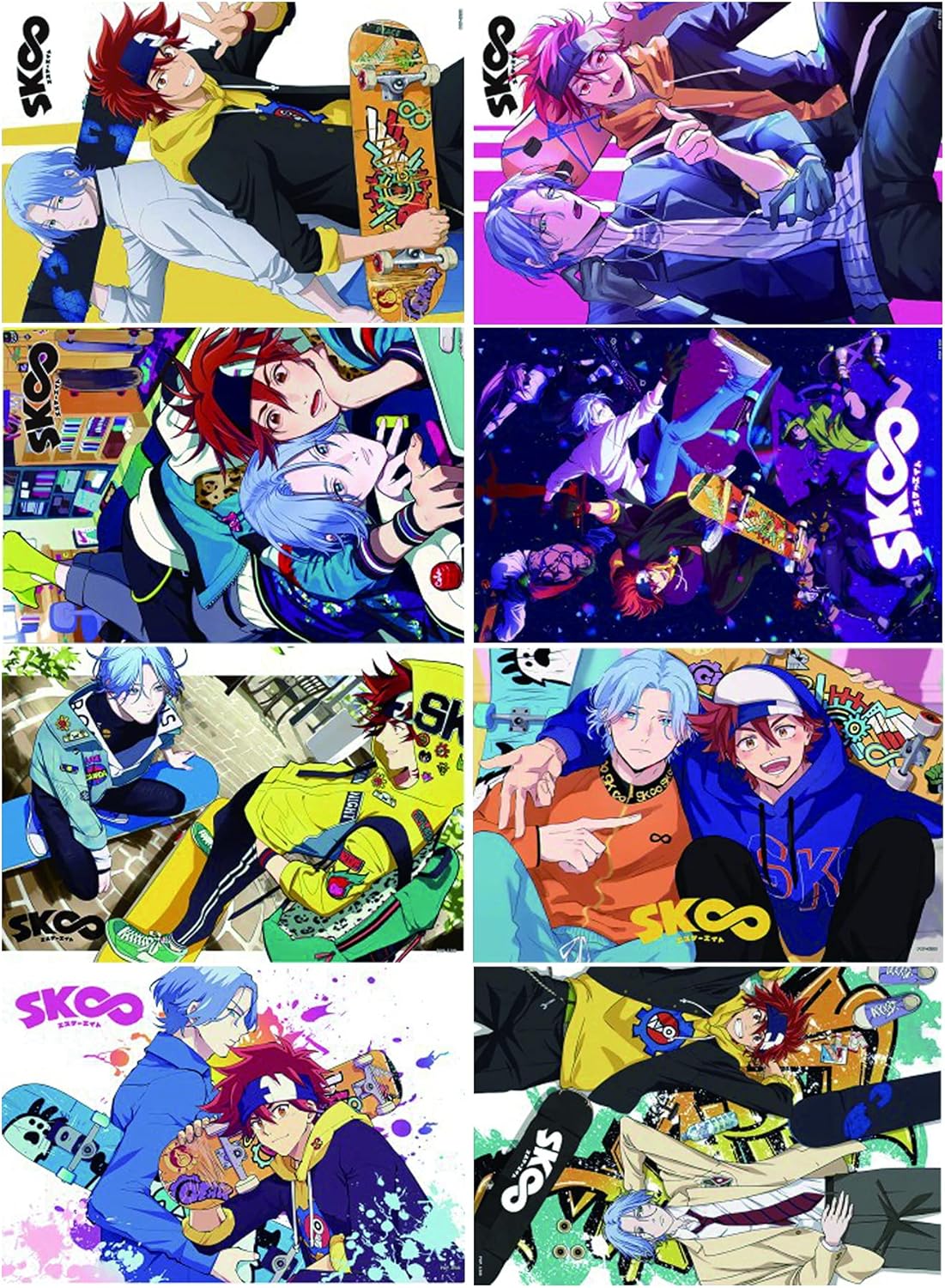 SK8 The Infinity Posters Japanese Anime Poster Art Prints for Home Wall ...