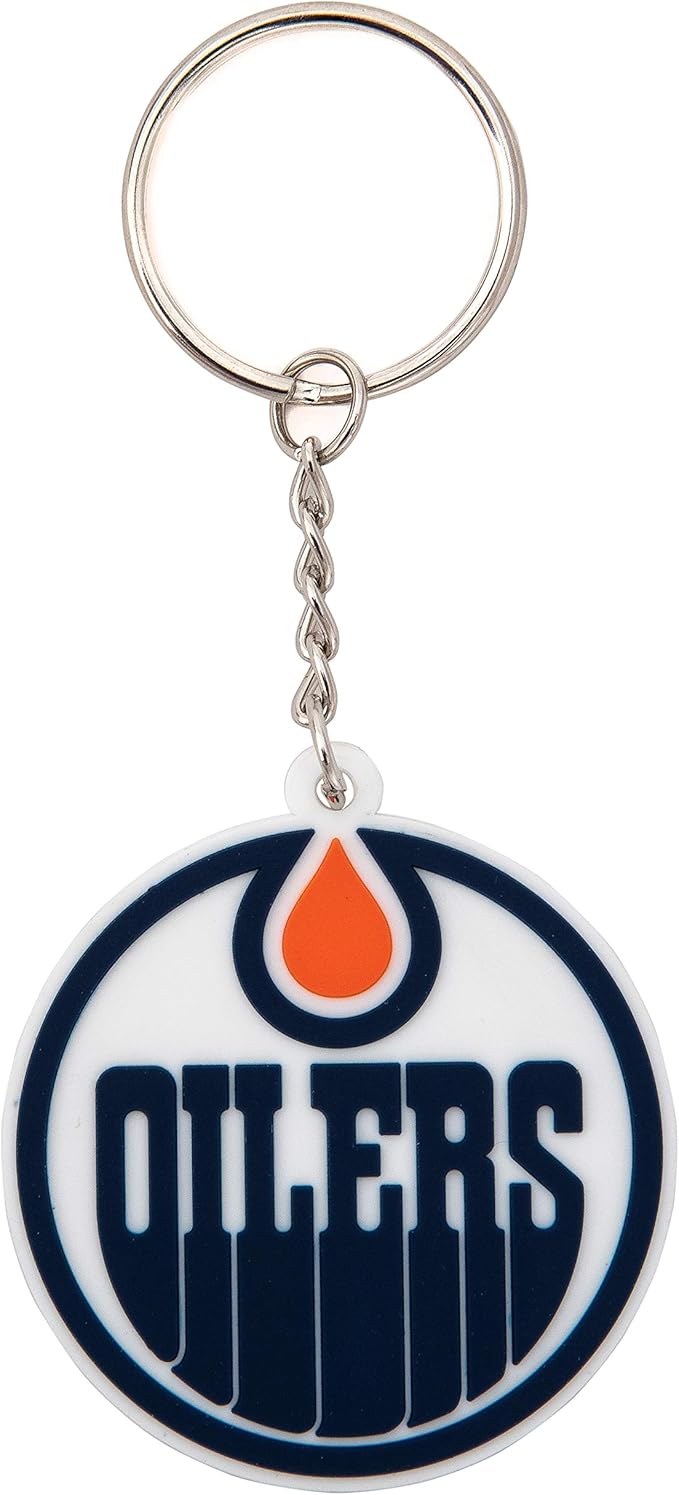 Amazon.com: Edmonton Oilers NHL National Hockey League Keychain Car ...