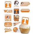Amazon.com: University of Tennessee Cupcake Toppers (24 Pcs) Tennessee ...