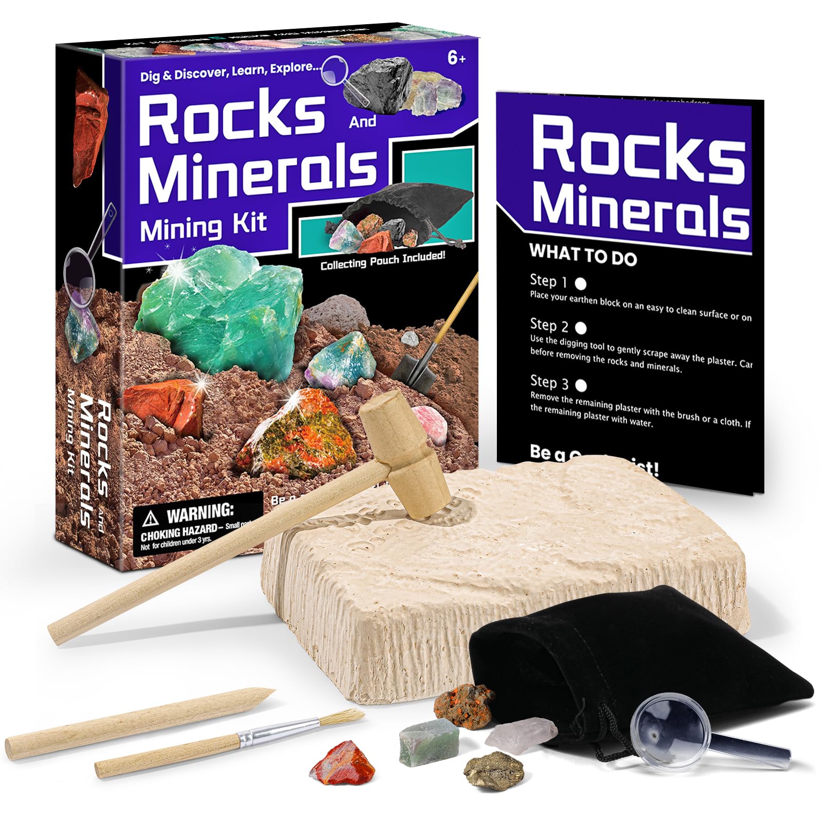 Mua BAREEK Rocks and Minerals Education Rock Collection Starter Kit ...